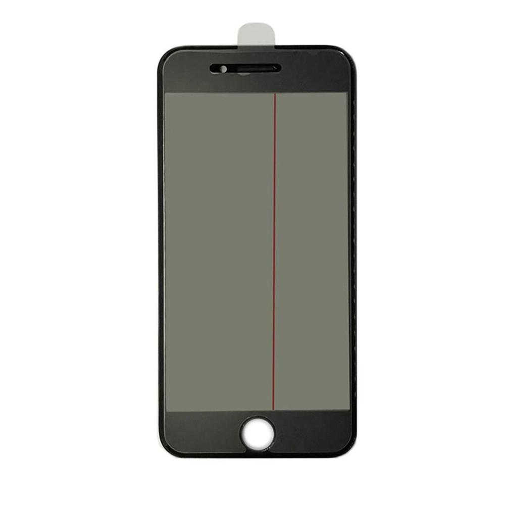 iPhone 8 Plus Black Replacement 6in1 Front Glass with Frame, OCA ...
